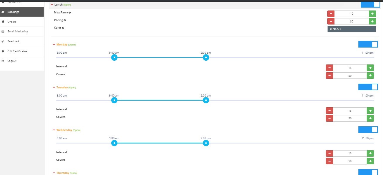 FORBS User Guide – Marketing 4 Restaurants